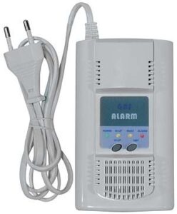 Rilevatore di gas metano da parete GS1 con allarme acustico